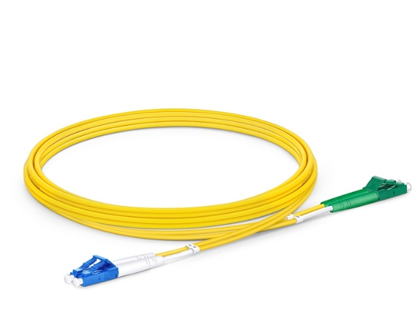 LC UPC to LC APC Duplex Single Mode FS 2M - Rapid Electronics
